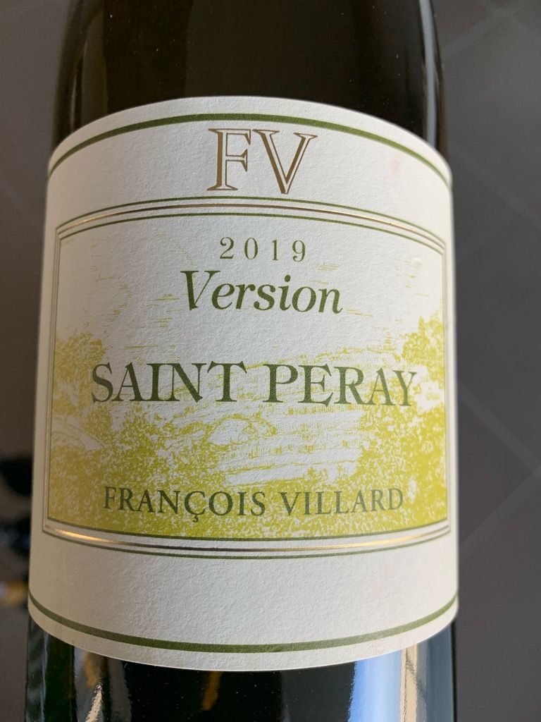 2021 François Villard St. Péray Version, France, Rhône, Northern Rhône ...