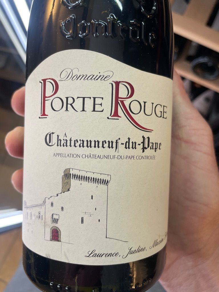 2022 Domaine Porte Rouge Châteauneuf-du-Pape, France, Rhône, Southern ...