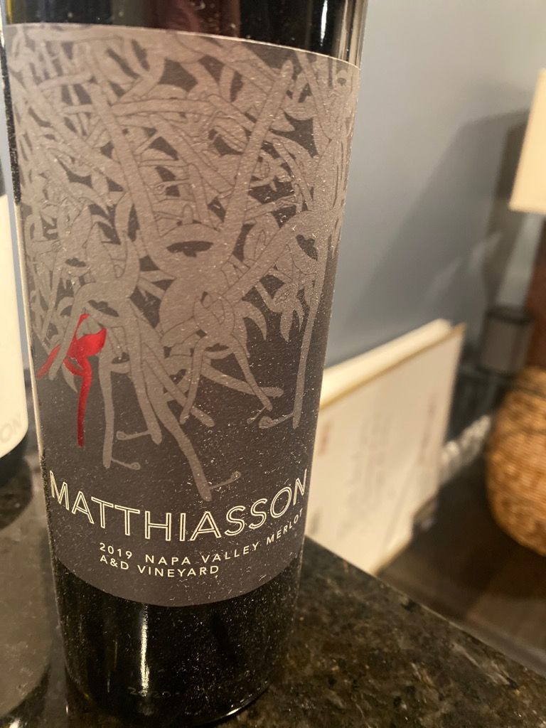 2019 Matthiasson Merlot Red Hen Vineyard, USA, California, Napa Valley ...