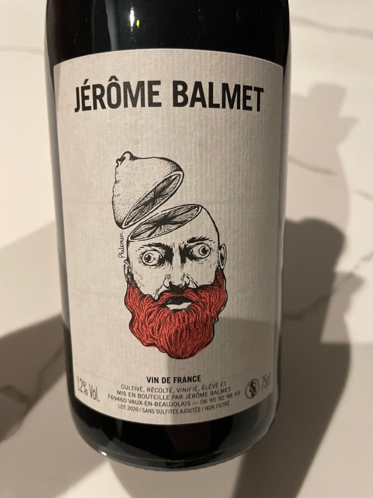 2022 Jerome Balmet Vin de France Barbe Rousse, France, Vin de France ...