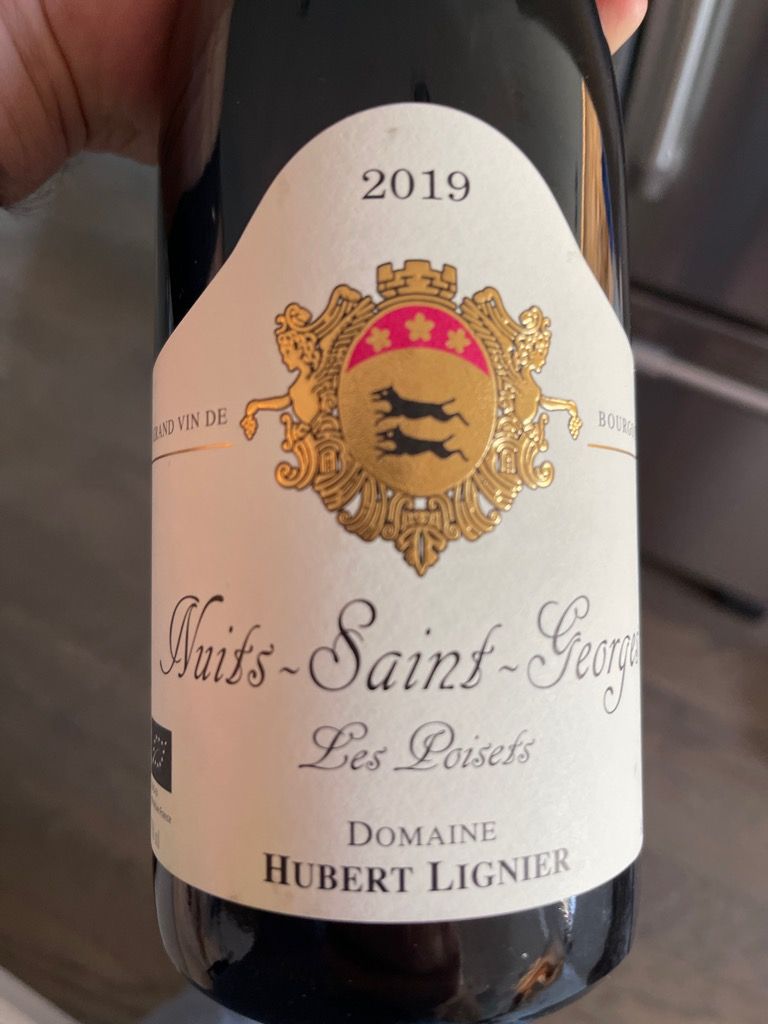 2021 Hubert Lignier Nuits St. Georges Les Poisets, France, Burgundy ...