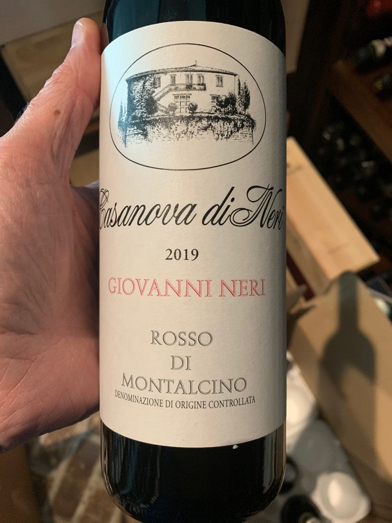 2019 Casanova di Neri Rosso di Montalcino Giovanni Neri, Italy, Tuscany ...