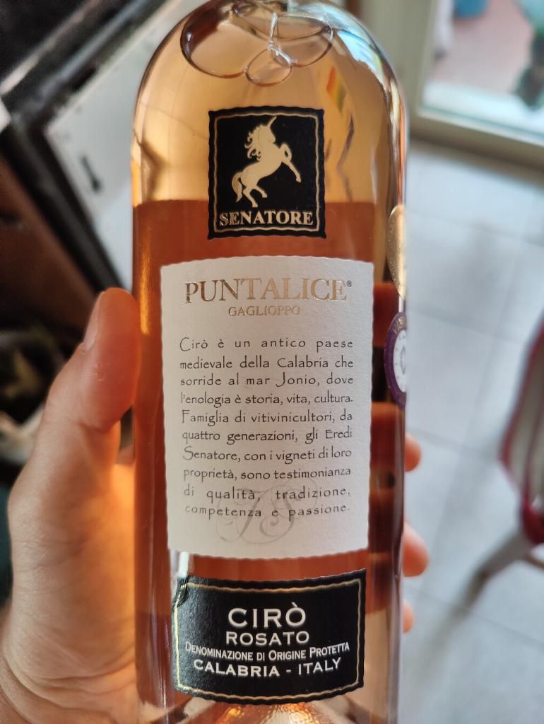 2024 Senatore Vini Cirò Puntalice, Italy, Calabria, Cirò - CellarTracker