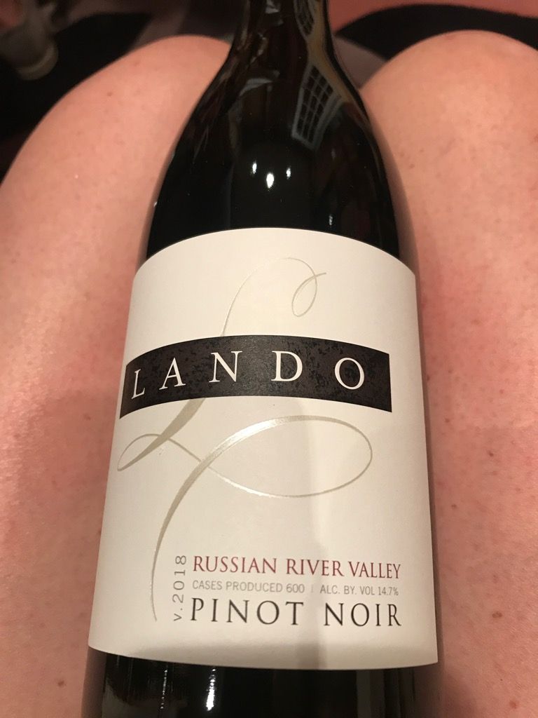 2018 Lando Wines Pinot Noir Russian River Valley, USA, California ...