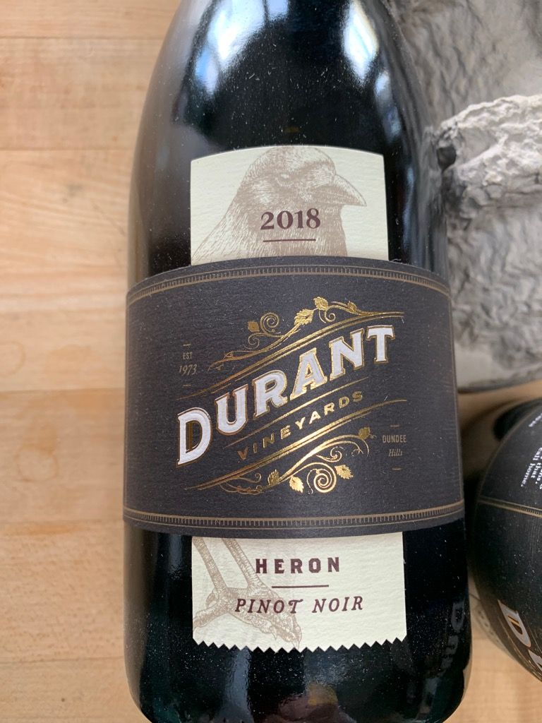 2018 Durant Vineyards Pinot Noir Heron Vineyard, USA, Oregon ...