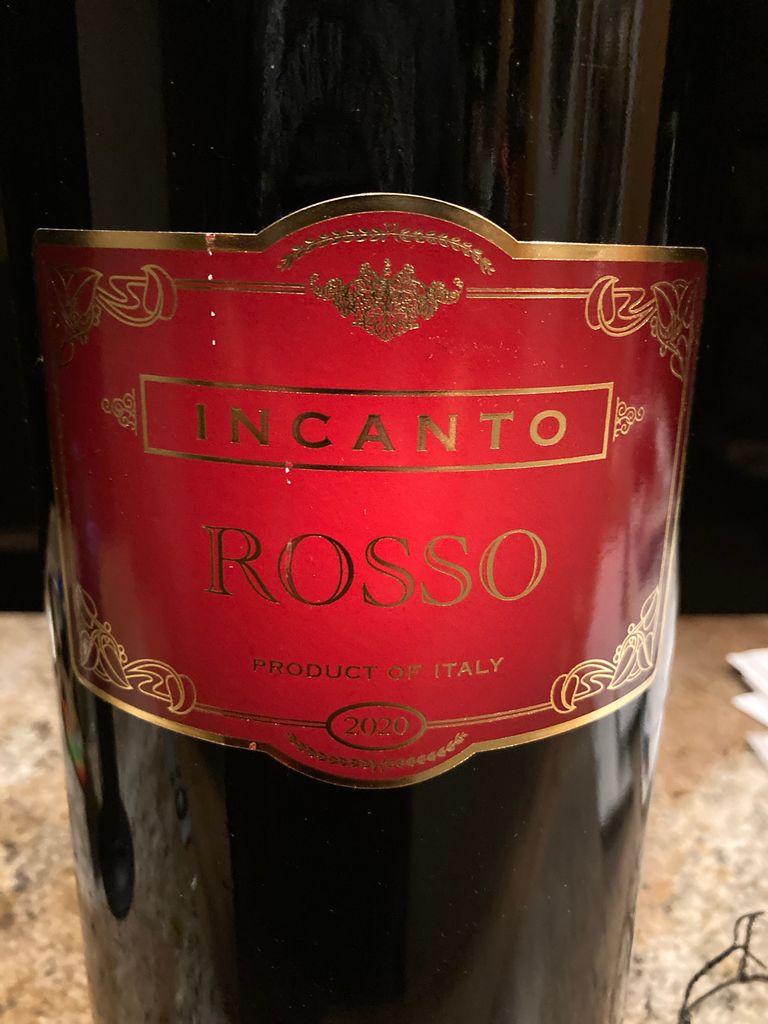 2020 Incanto Rosso Puglia IGT, Italy, Puglia, Puglia IGT - CellarTracker