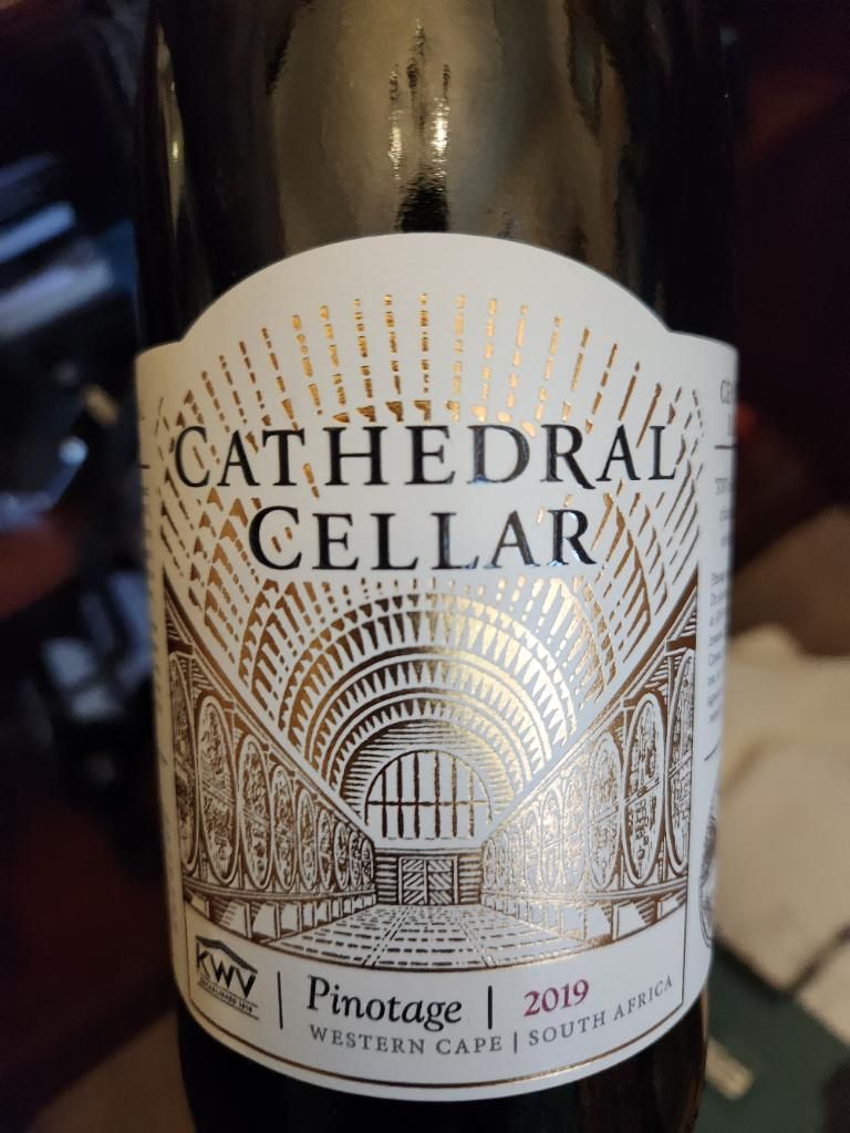 2020 KWV Pinotage Cathedral Cellar, South Africa, Coastal Region ...