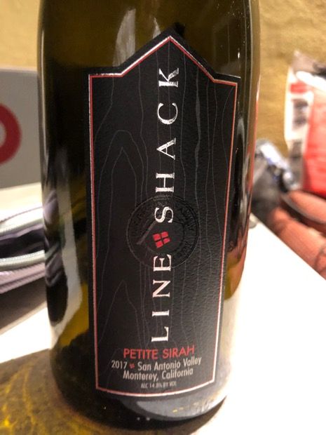 2017 Line Shack Winery Petite Sirah, USA, California, Central Coast ...
