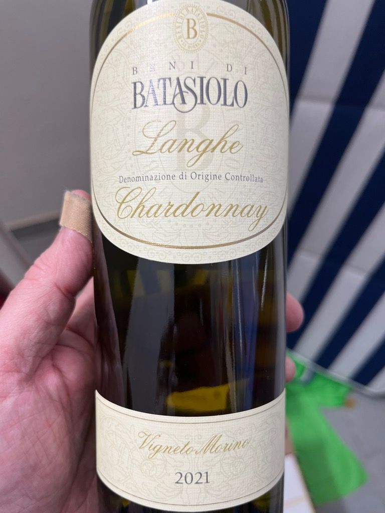 2021 Beni di Batasiolo Langhe Chardonnay Vigneto Morino, Italy ...