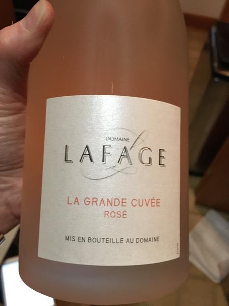 2016 Domaine Lafage Côtes du Roussillon La Grande Cuvée Rosé, France ...