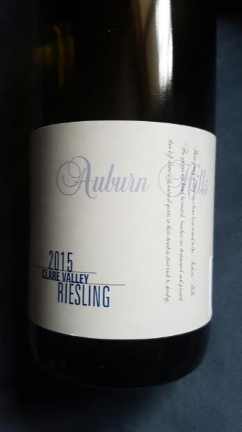 2015 Mitchell Riesling Auburn Hills Clare Valley, Australia, South ...