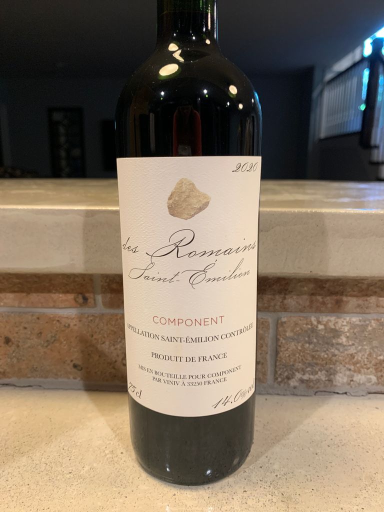 2020 Component Wine Company Des Romains, France, Bordeaux, Libournais ...