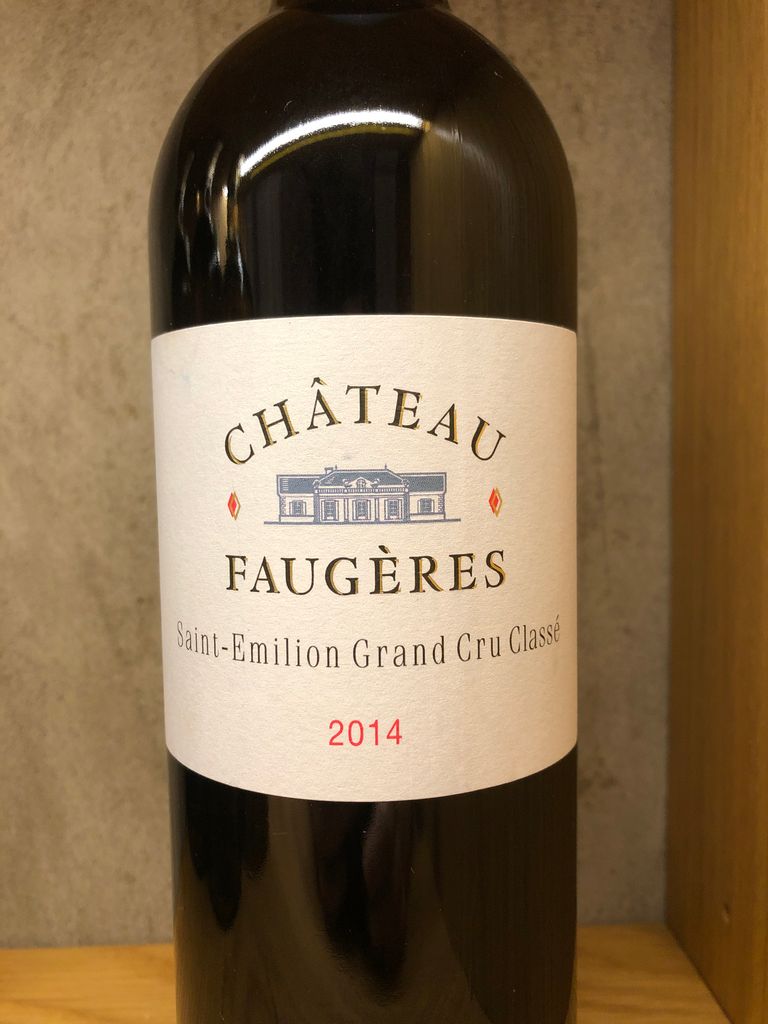 2014 Château Faugères Saint-Émilion Grand Cru, France, Bordeaux ...