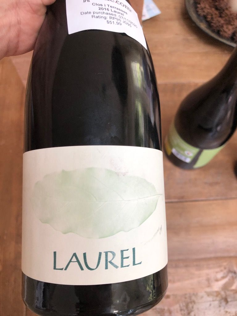 2016 Clos I Terrasses Priorat Laurel, Spain, Catalunya, Priorat ...