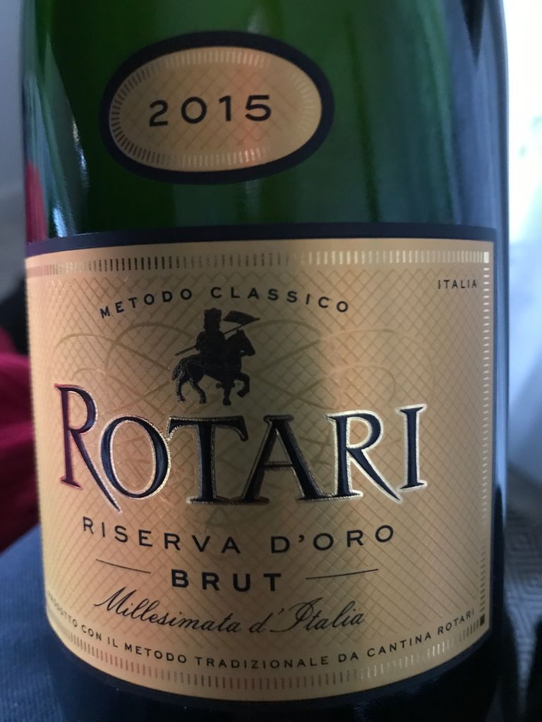 2016 Rotari Trento Riserva d'Oro Millesimata Brut, Italy, Trentino-Alto ...