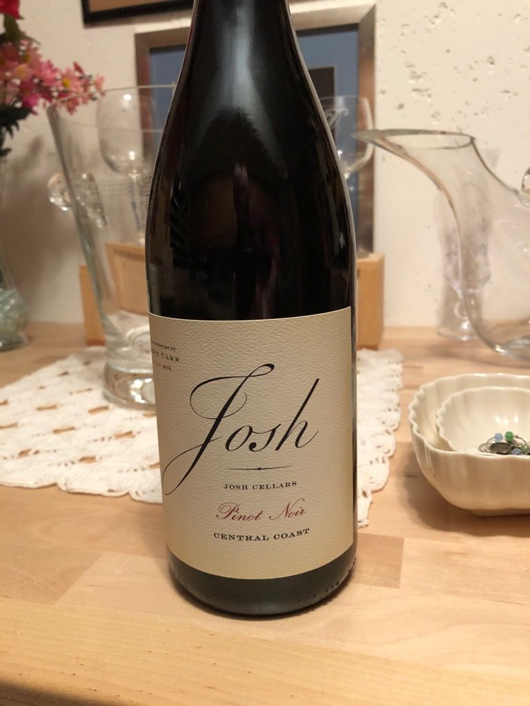 2018 Josh Cellars Pinot Noir Central Coast, USA, California, Central ...