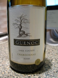 2009 Guenoc Chardonnay, USA, California, North Coast, Guenoc Valley ...