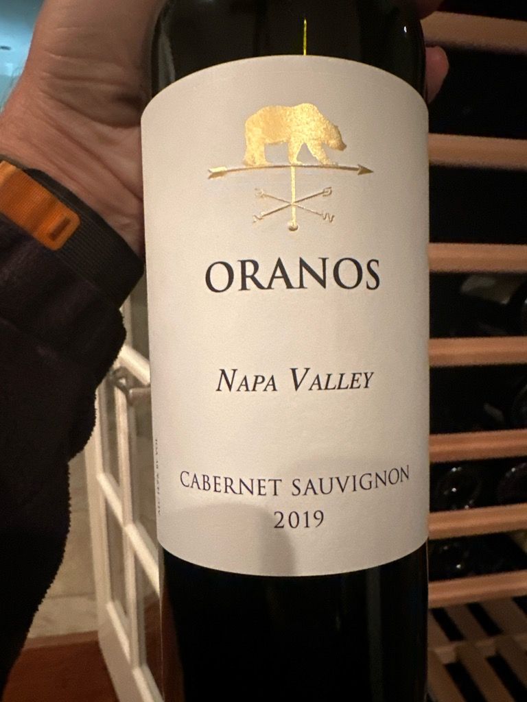 2019 Oranos Cabernet Sauvignon, USA, California, Napa Valley ...