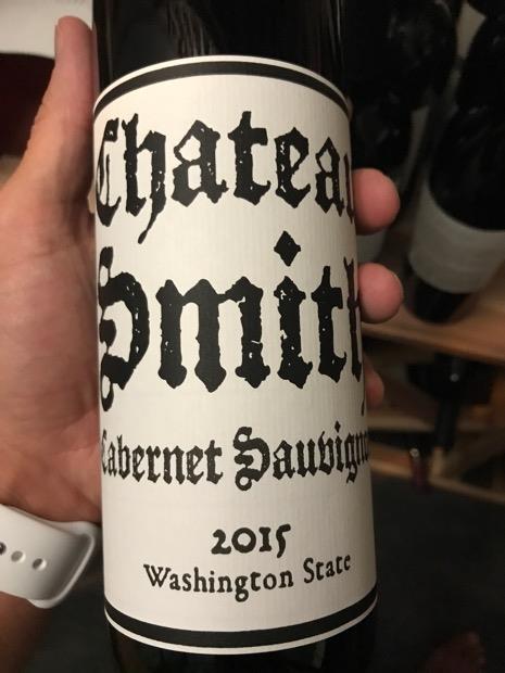 2015 Charles Smith Cabernet Sauvignon Chateau Smith, USA, Washington ...
