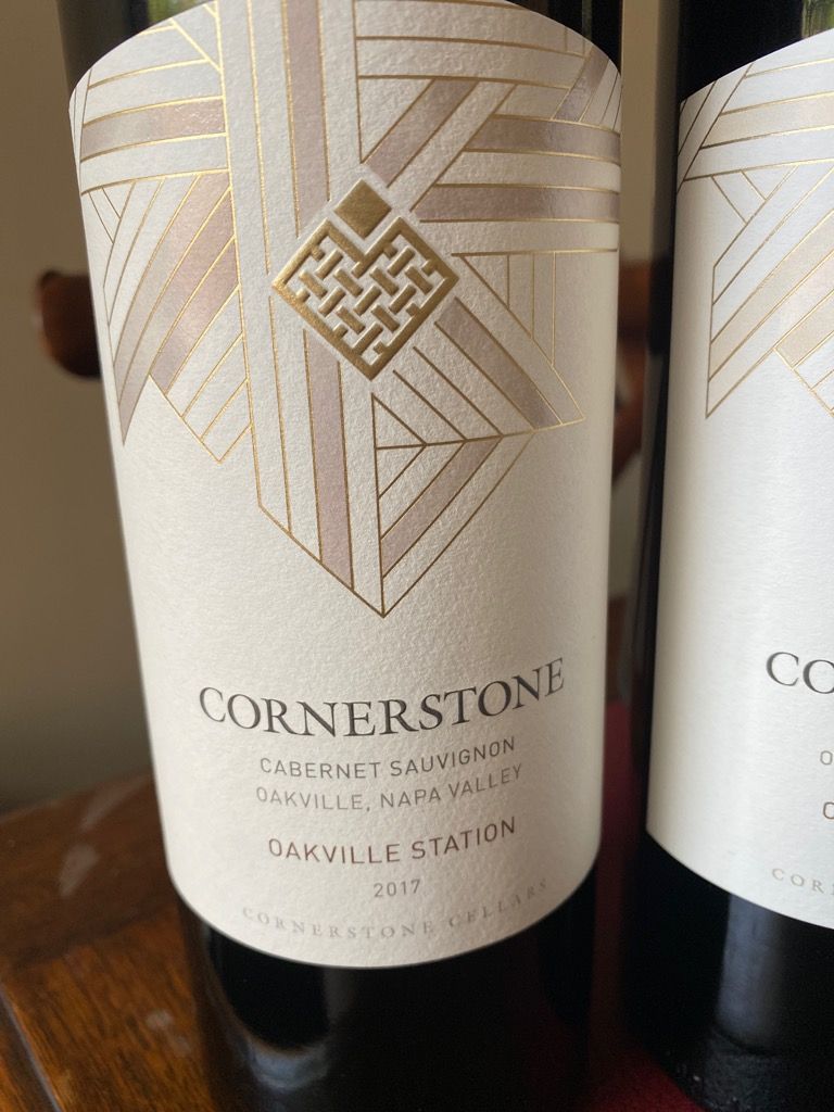 2017 Cornerstone Cellars Cabernet Sauvignon Oakville Station, USA ...