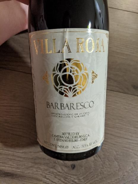 2018 Vallebelbo Barbaresco Villa Rosa, Italy, Piedmont, Langhe ...