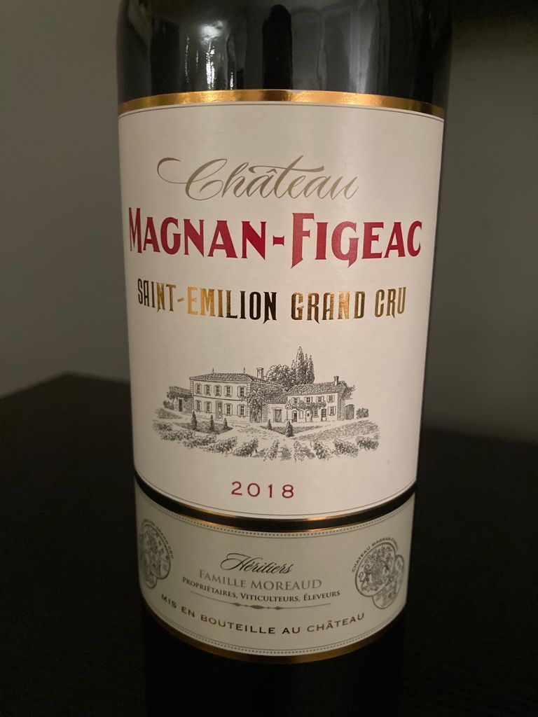 2019 Château Magnan-Figeac, France, Bordeaux, Libournais, St. Émilion ...