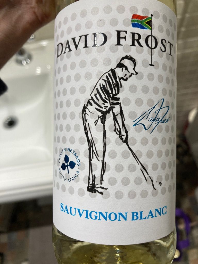 2021 David Frost Sauvignon Blanc, South Africa, Western Cape ...