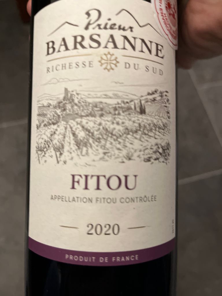 2020 Prieur Barsanne Fitou, France, Languedoc Roussillon, Languedoc ...