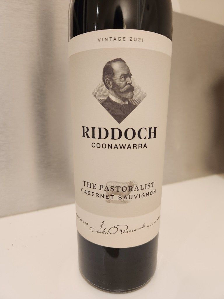 2021 Riddoch Cabernet Sauvignon The Pastoralist, Australia, South ...