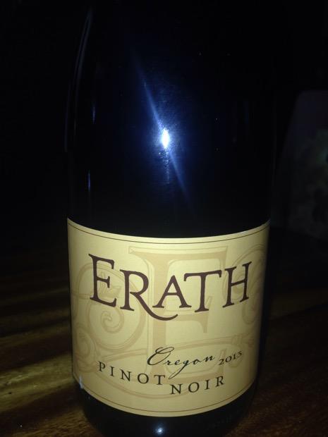2013 Erath Pinot Noir Estate Selection Willamette Valley, USA, Oregon ...