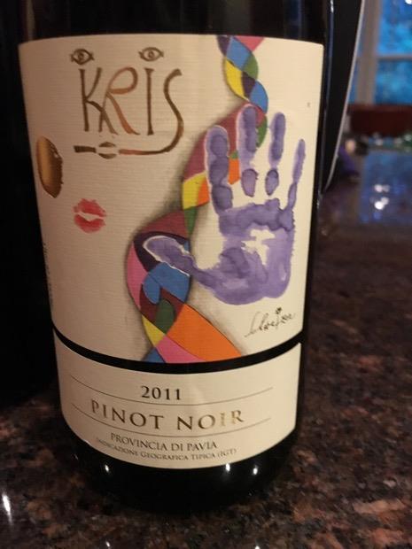 2011 Kris Pinot Noir Provincia di Pavia IGT, Italy, Lombardia ...