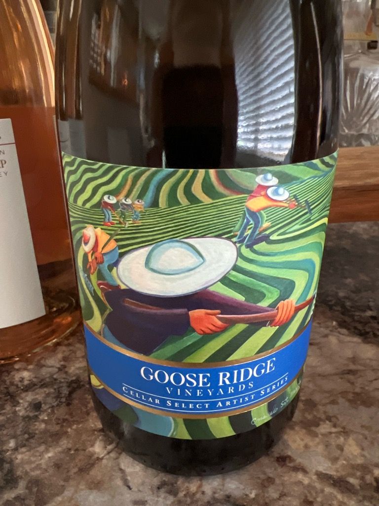 2023 Goose Ridge Vineyards Roussanne Cellar Select Artist Series ...