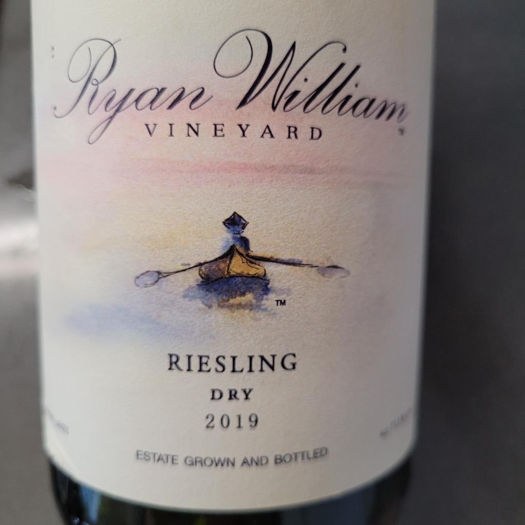 2020 Ryan William Vineyard Dry Riesling Ryan William Vineyard, USA, New ...