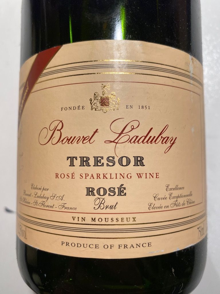 2024 Bouvet-Ladubay Saumur Trésor Rosé brut, France, Loire Valley ...