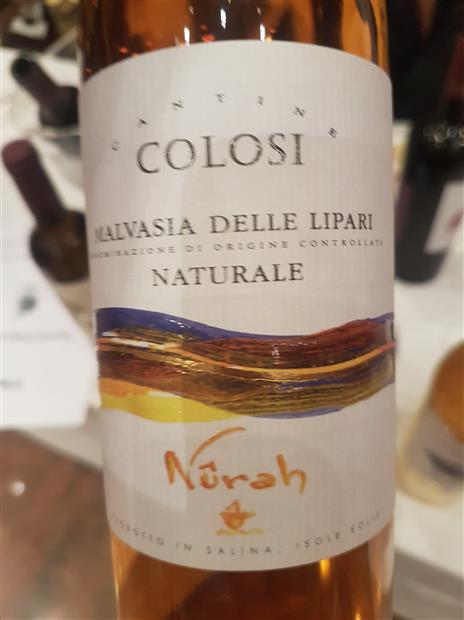 2014 Cantine Colosi Malvasia delle Lipari Naturale di Salina Nurah ...