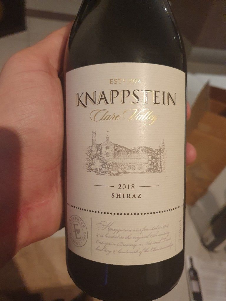 2018 Knappstein Shiraz Clare Valley, Australia, South Australia, Mount ...