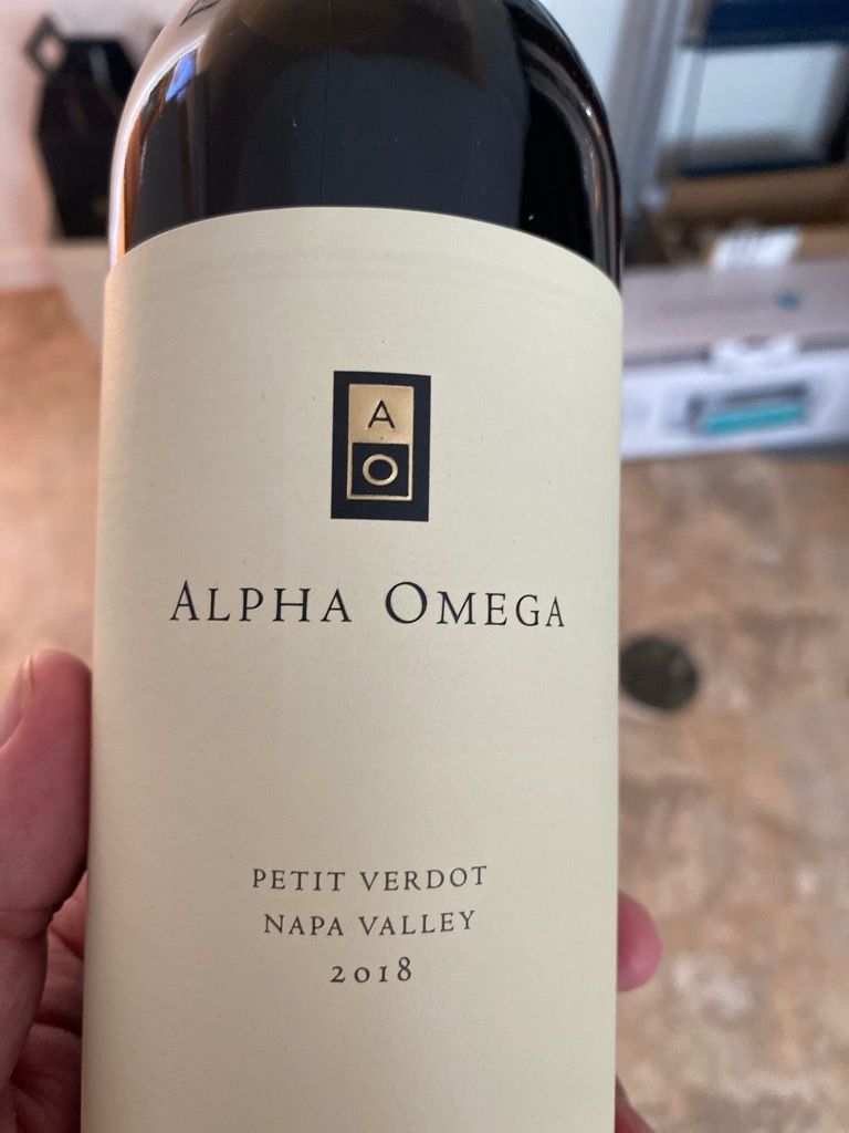 2018 Alpha Omega Petit Verdot, USA, California, Napa Valley - CellarTracker