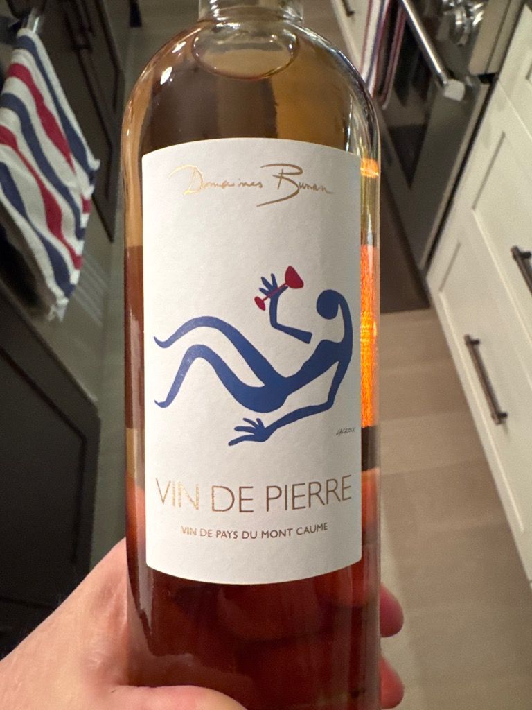2021 Domaine Bunan Mont Caume Vin de Pierre Rosé, France, Provence ...