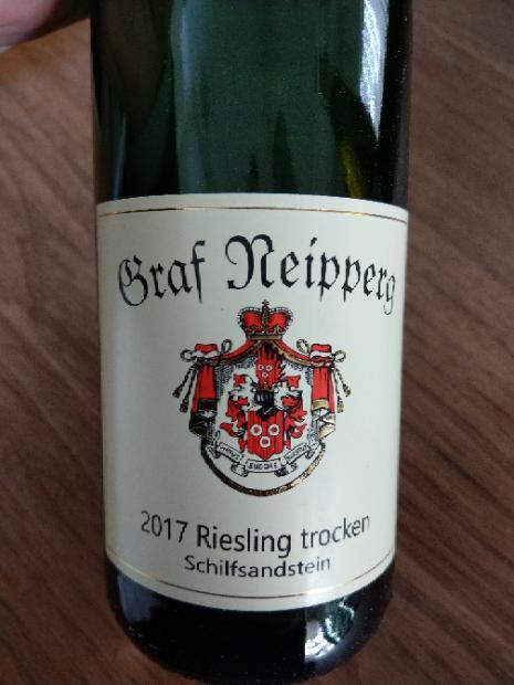2020 Grafen Neipperg Riesling trocken, Germany, Württemberg - CellarTracker