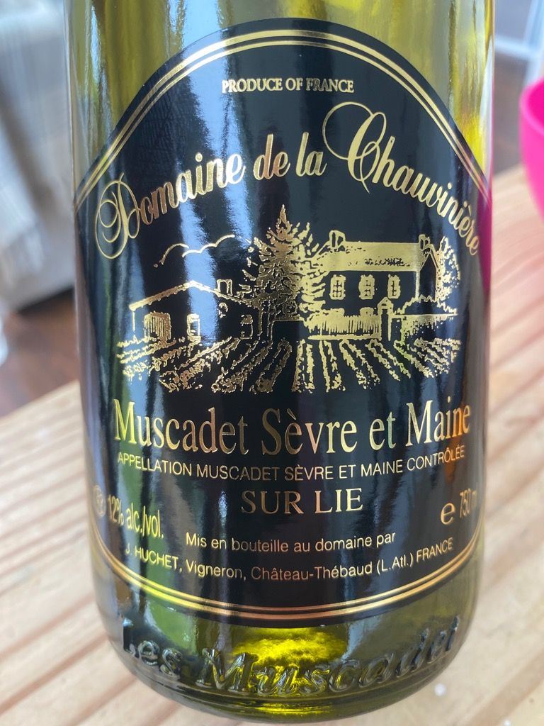2021 Jérémie Huchet Muscadet de Sèvre-et-Maine Muscadet sur lie Domaine ...