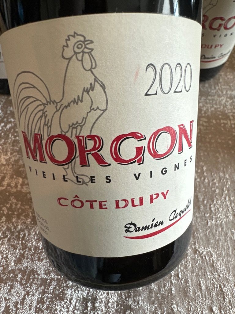 2020 Damien Coquelet Morgon Côte du Py Vieilles Vignes, France, Burgundy, Beaujolais, Morgon ...