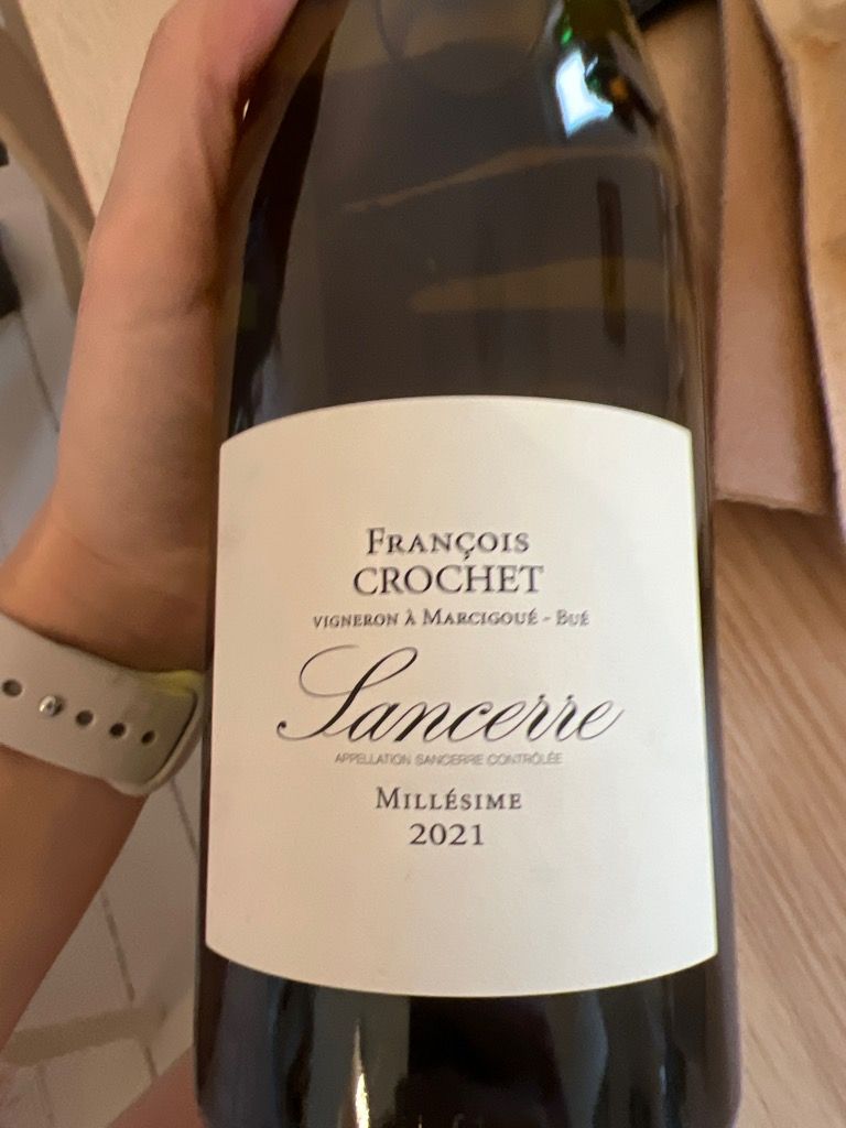 2021 François Crochet Sancerre Rouge Reserve de Marcigoué, France ...