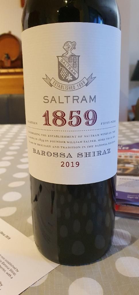 2019 Saltram Shiraz 1859, Australia, South Australia, Barossa ...