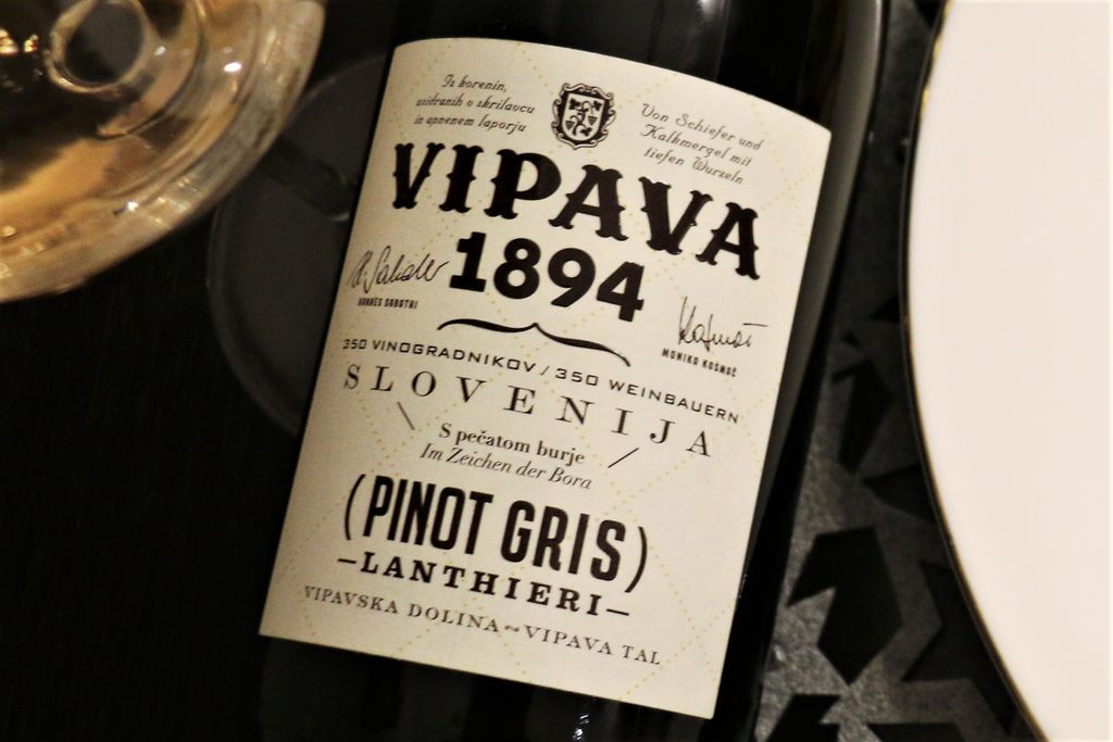 2021 Vipava 1894 Pinot Gris Lanthieri, Slovenia, Primorska, Vipava ...