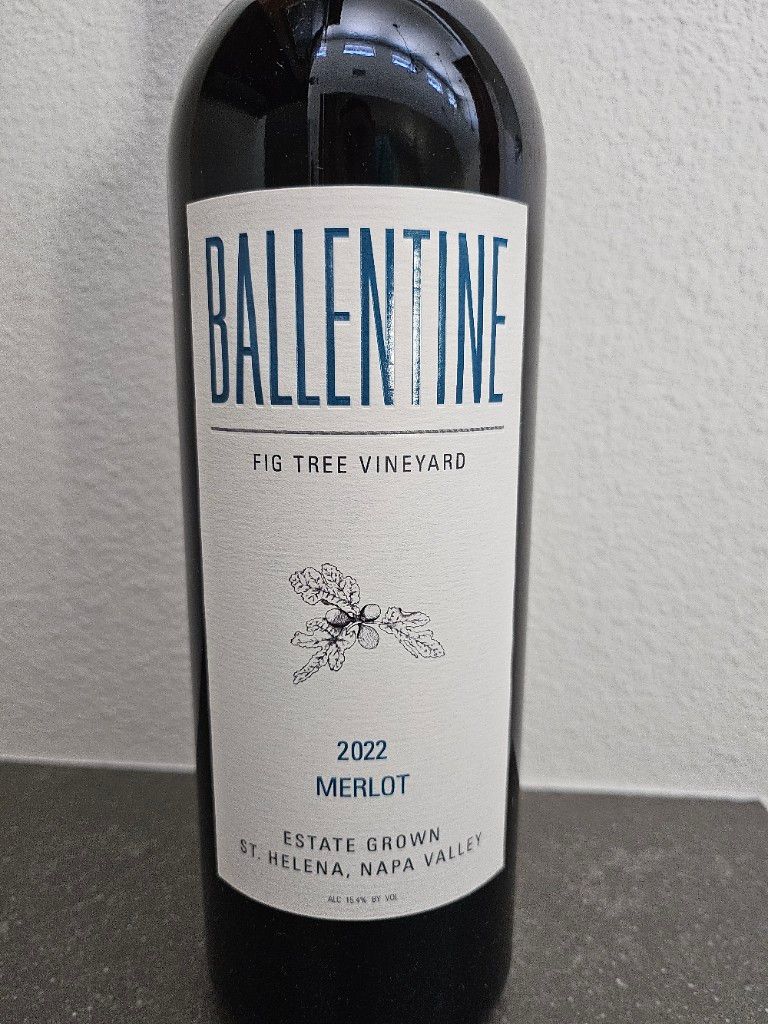 2023 Ballentine Vineyards Merlot, USA, California, Napa Valley ...