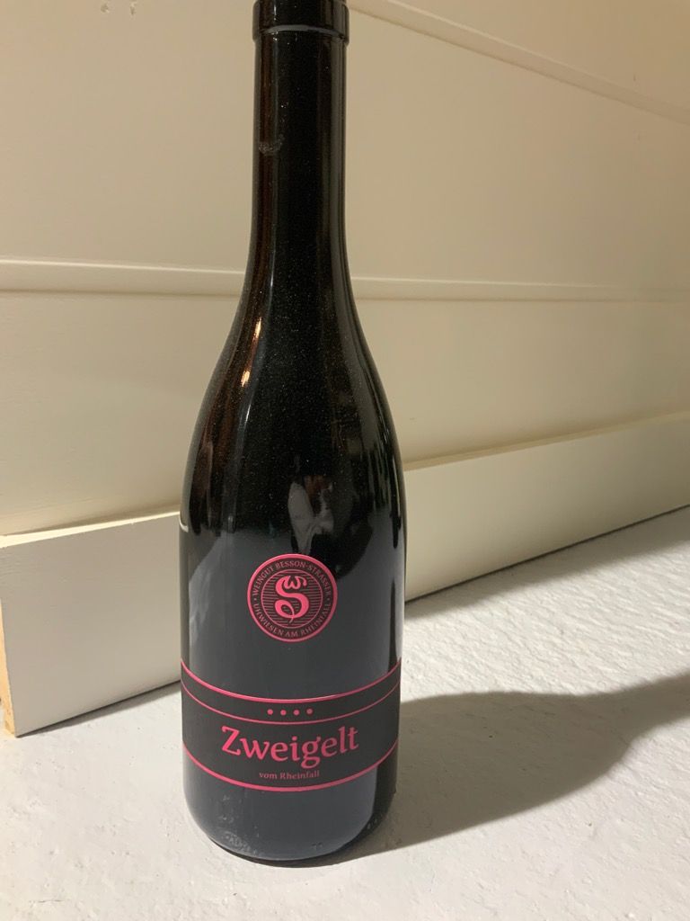 2019 Winzerkeller Strasser Zweigelt vom Rheinfall, Switzerland, Eastern Switzerland, Zürich ...