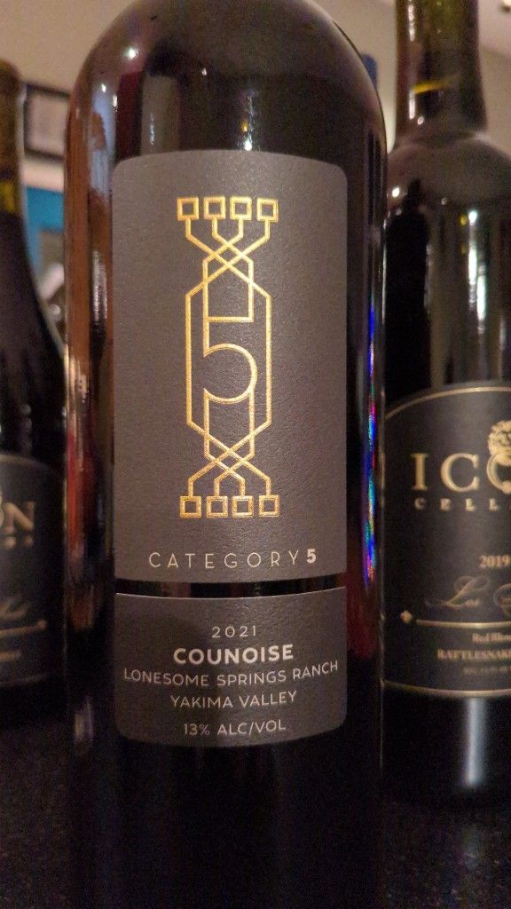 2021 Category 5 Cellars Counoise Lonesome Springs Ranch, USA ...