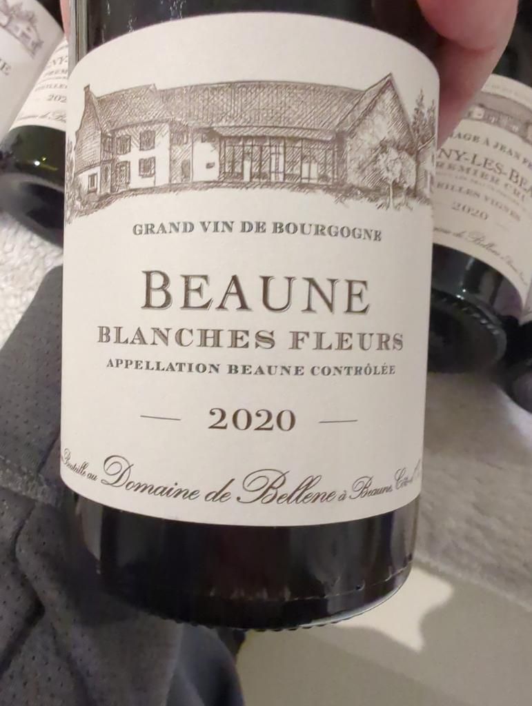2021 Domaine de Bellene Beaune Blanches Fleurs, France, Burgundy, Côte ...