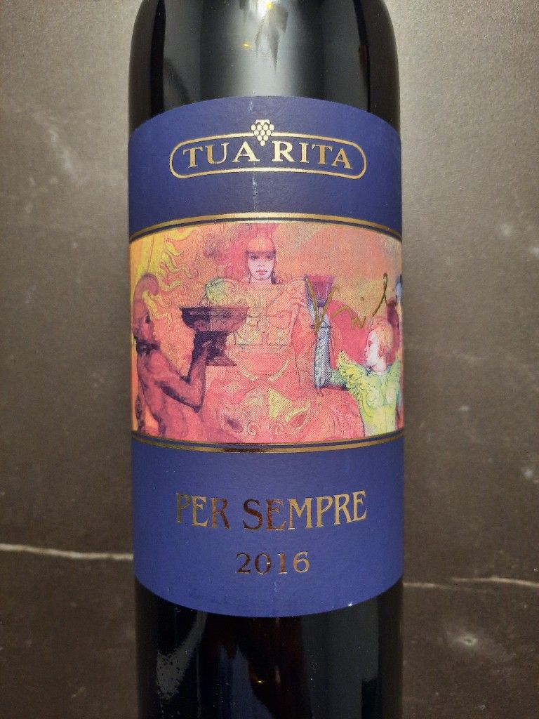 2016 Tua Rita Syrah Per Sempre, Italy, Tuscany, Toscana IGT - CellarTracker