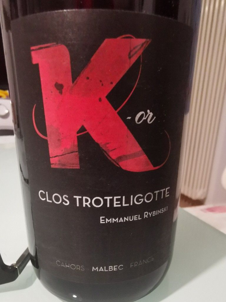 2022 Clos Troteligotte Malbec K-or, France, Southwest France, Cahors ...